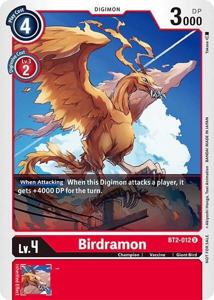Birdramon - BT2-012 (Official Tournament Pack Vol.3) - Release Special ...