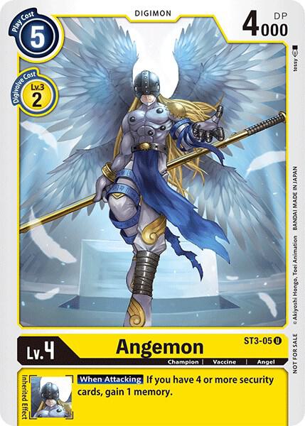 Angemon (Official Tournament Pack Vol.3) - Starter Deck 03: Heaven's ...