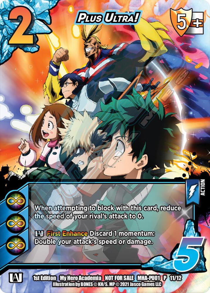 Plus Ultra! (Plus Ultra Pack 1) - UniVersus: My Hero Academia Promo Cards - UniVersus ...