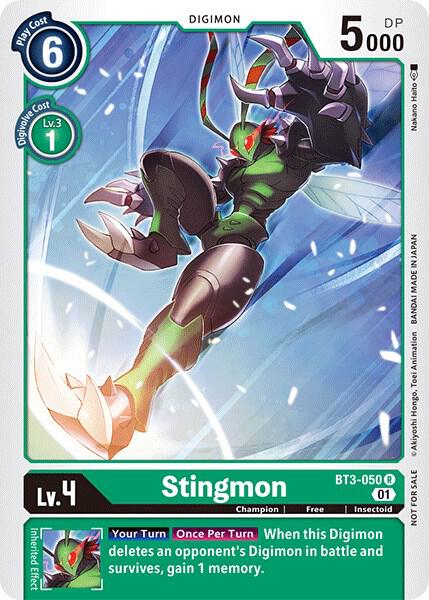 Stingmon (Winner Pack Double Diamond) - Release Special Booster 1.0 ...