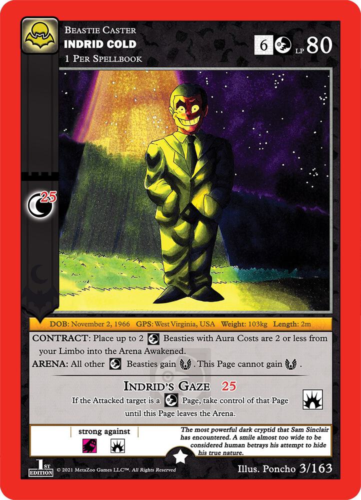 Indrid Cold - Nightfall: First Edition - MetaZoo - TCGplayer.com