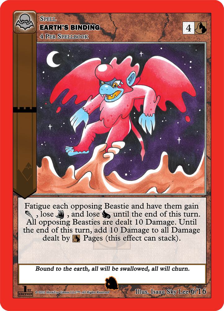 Earth's Binding - Nightfall: First Edition Tribal Theme Decks - MetaZoo ...