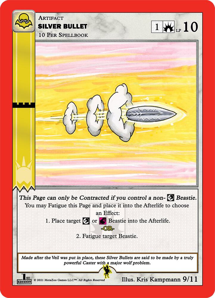 Silver Bullet - Nightfall: First Edition Tribal Theme Decks - MetaZoo ...