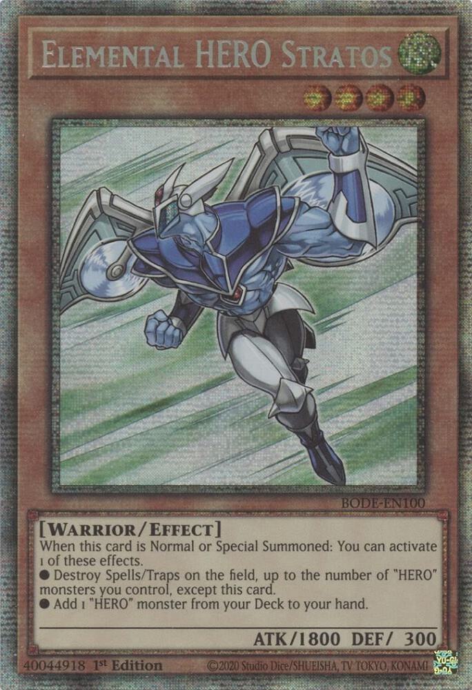 Elemental HERO Stratos (Starlight Rare) - Burst of Destiny - YuGiOh - TCGplayer.com