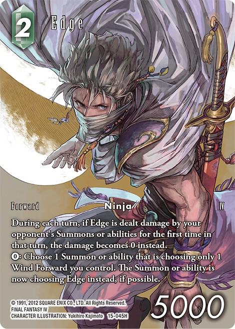 Edge (Full Art) - Crystal Dominion - Final Fantasy TCG - TCGplayer.com