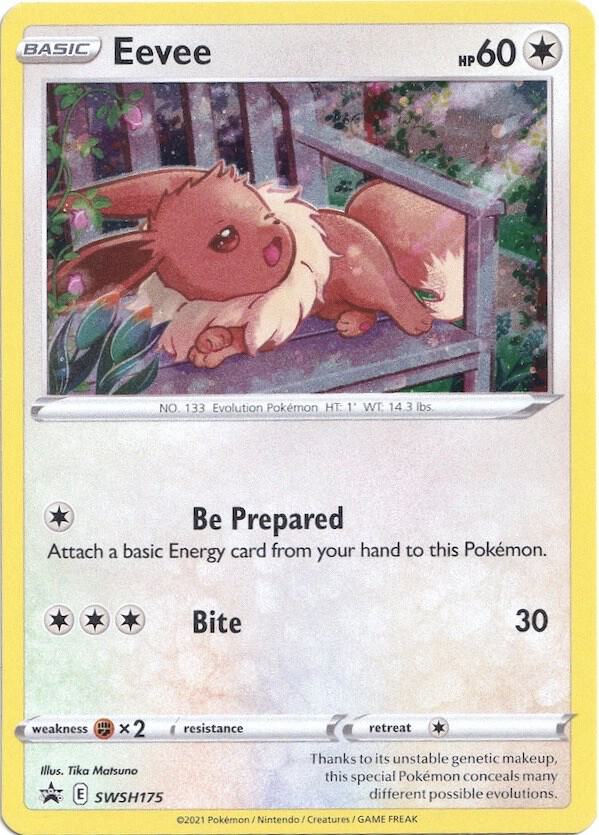 Eevee - SWSH127 - SWSH: Sword & Shield Promo Cards - Pokemon ...