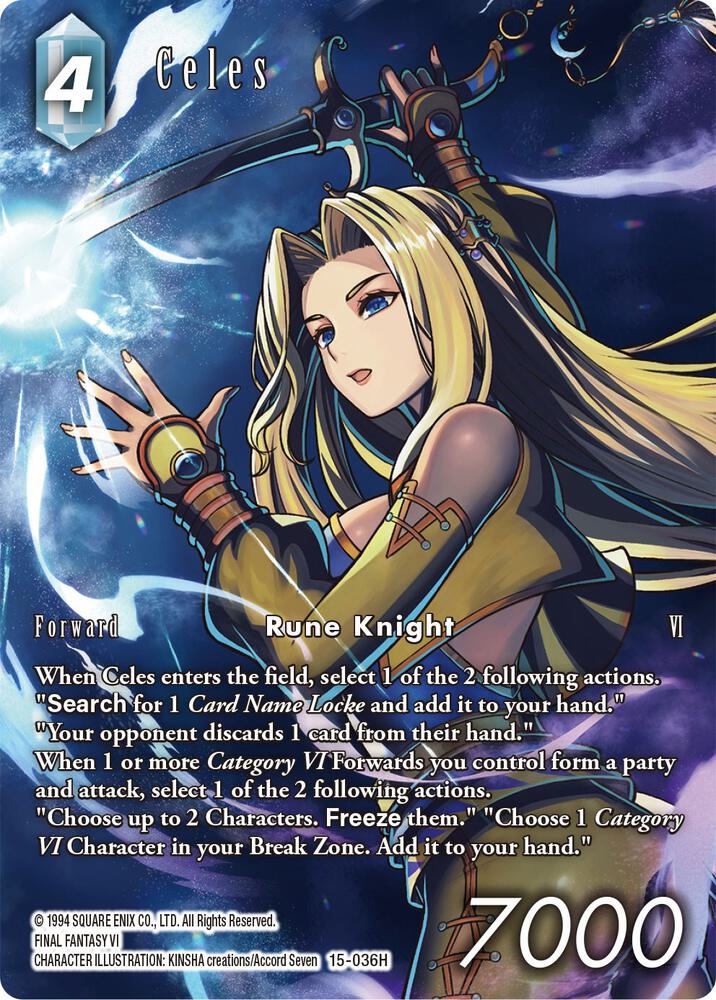 Celes (Full Art) - Crystal Dominion - Final Fantasy TCG - TCGplayer.com