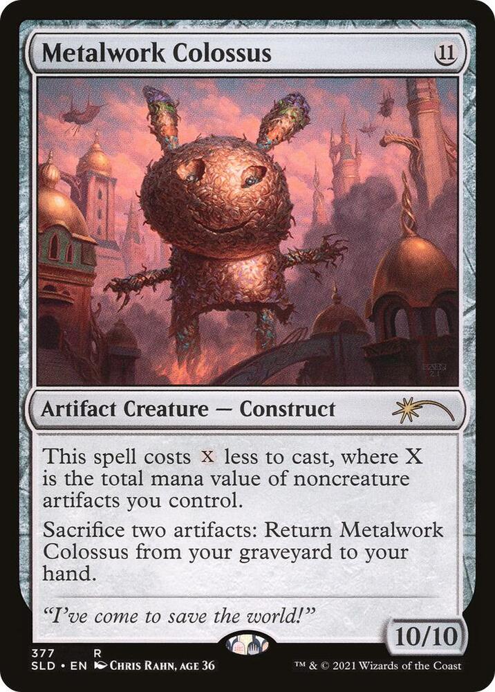 Metalwork Colossus (377) - Secret Lair Drop Series - Magic: The ...