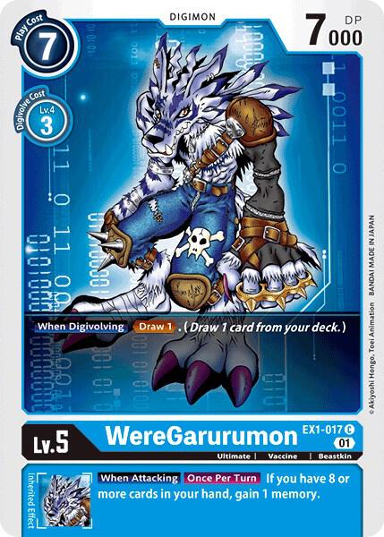 WereGarurumon - Classic Collection - Digimon Card Game - TCGplayer.com