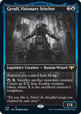 Geralf, Visionary Stitcher - Innistrad: Double Feature - Magic: The ...