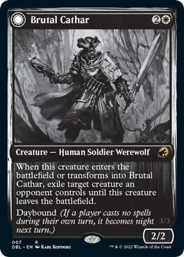 Brutal Cathar - Innistrad: Double Feature - Magic: The Gathering ...