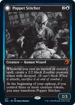 Poppet Stitcher - Innistrad: Double Feature - Magic: The Gathering ...