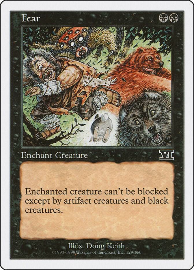 Fear - Classic Sixth Edition - Magic: The Gathering - TCGplayer.com