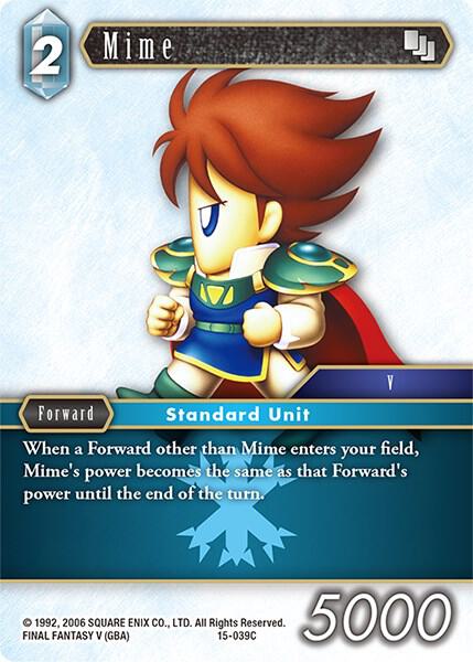 Mime - Crystal Dominion - Final Fantasy TCG - TCGplayer.com