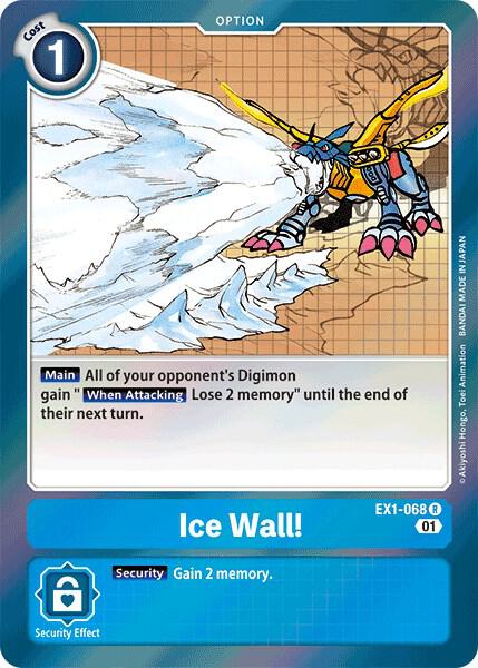 Ice Wall! - Classic Collection - Digimon Card Game - TCGplayer.com