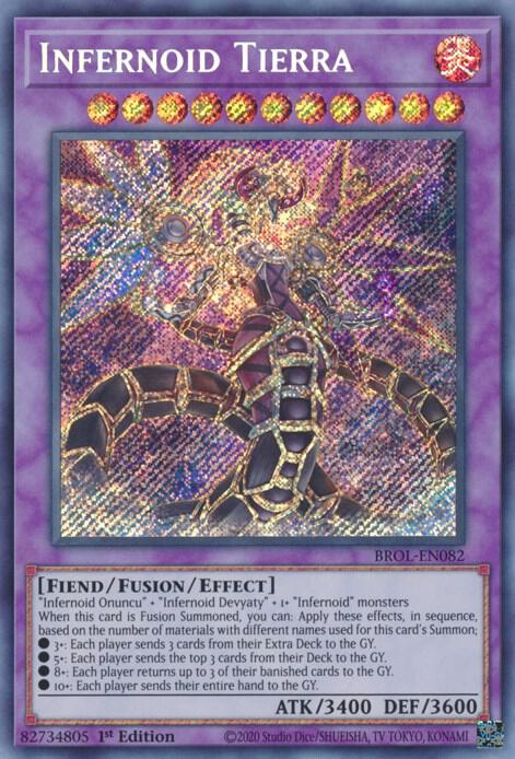 Infernoid Tierra - Brothers of Legend - YuGiOh - TCGplayer.com