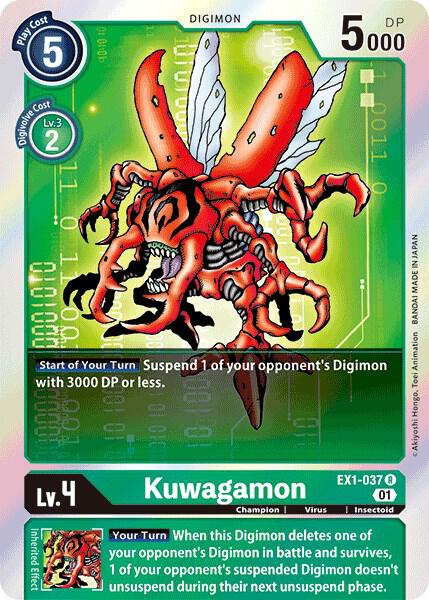 Kuwagamon - Classic Collection - Digimon Card Game - TCGplayer.com