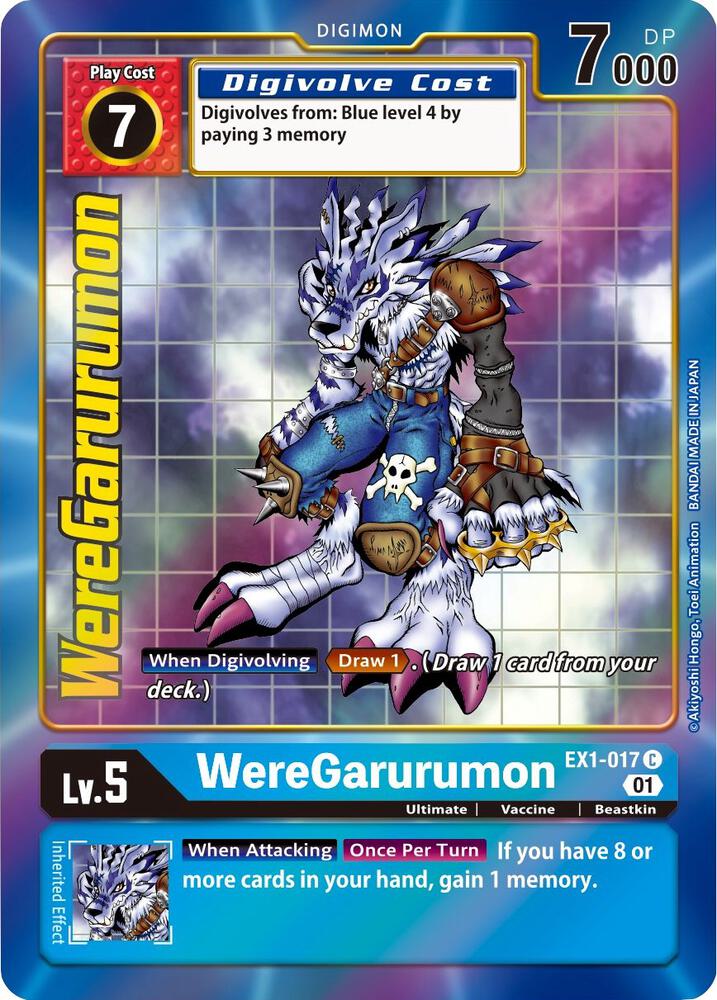 WereGarurumon (Alternate Art) - Classic Collection - Digimon Card Game - TCGplayer.com