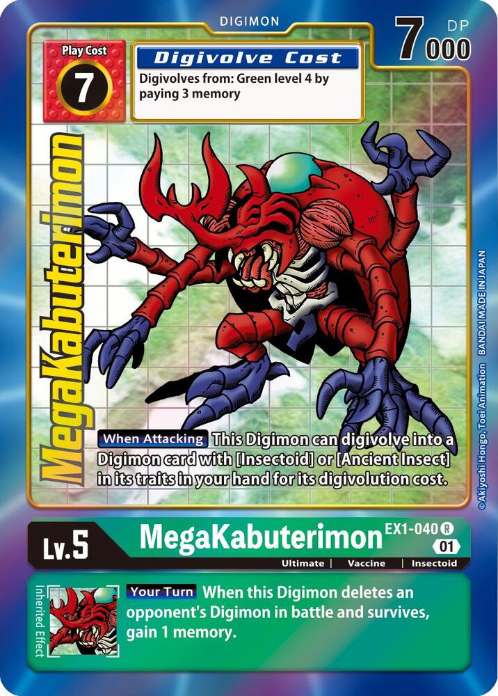 MegaKabuterimon (Alternate Art) - Classic Collection - Digimon Card Game - TCGplayer.com