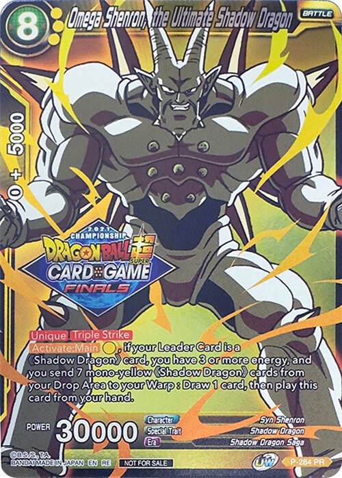 Omega Shenron, the Strongest Agent of Destruction (Z03 Dash Pack ...