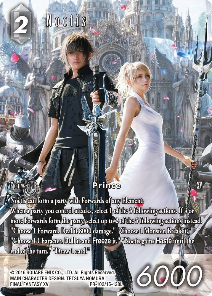 Noctis (Full Art) - FF: Promo Cards - Final Fantasy TCG - TCGplayer.com