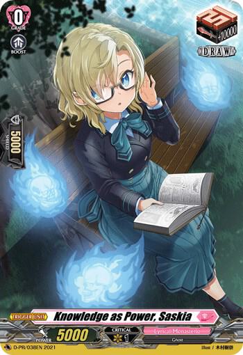Knowledge as Power, Saskia - D Promo Cards - Cardfight Vanguard ...