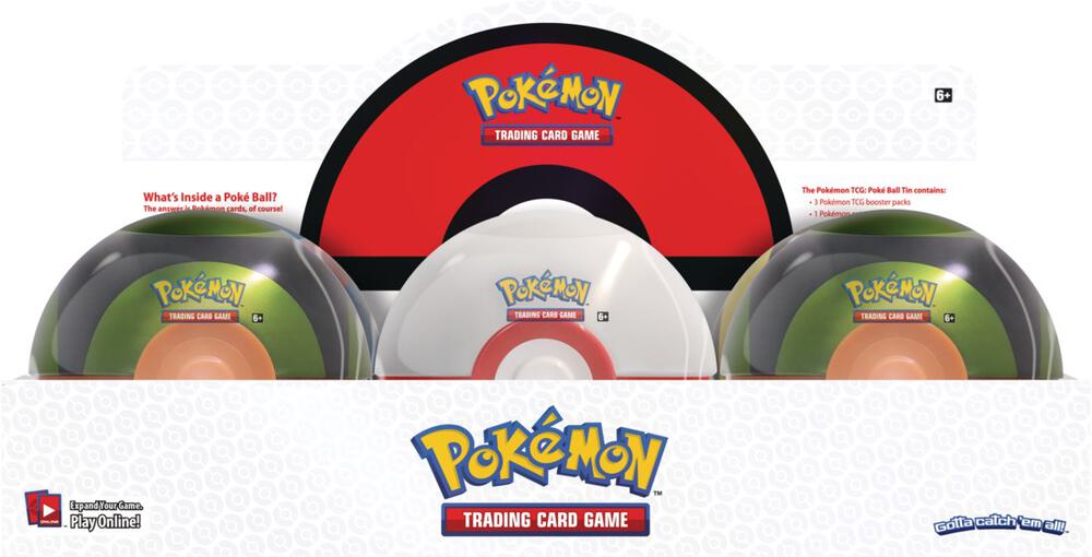 Poke Ball Tin Display (Q2 2020) - Miscellaneous Cards & Products ...