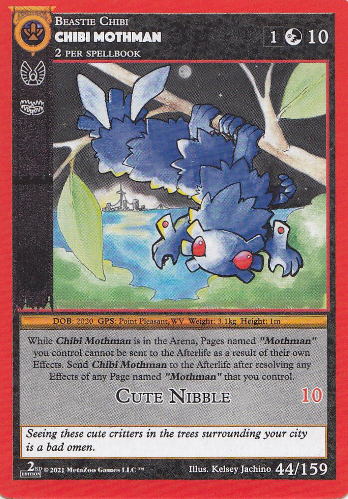 Chibi Mothman - Cryptid Nation: Second Edition - MetaZoo - TCGplayer.com