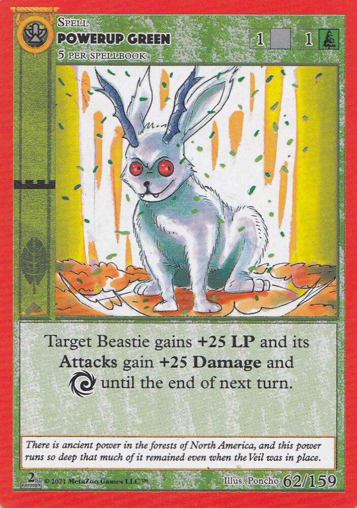 Powerup Green - Cryptid Nation: Second Edition - MetaZoo - TCGplayer.com