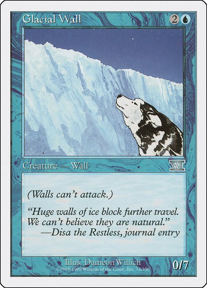 Glacial Wall - Classic Sixth Edition - Magic: The Gathering - TCGplayer.com