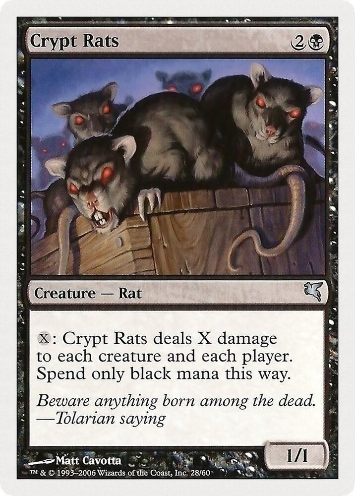 Crypt Rats - Magic Encyclopedia 2005 (Salvat/Hachette) - Magic: The ...