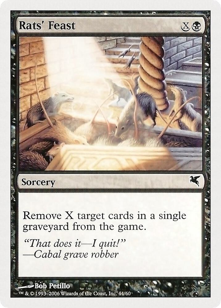 Rats' Feast (44) - Magic Encyclopedia 2005 (Salvat/Hachette) - Magic: The Gathering - TCGplayer.com