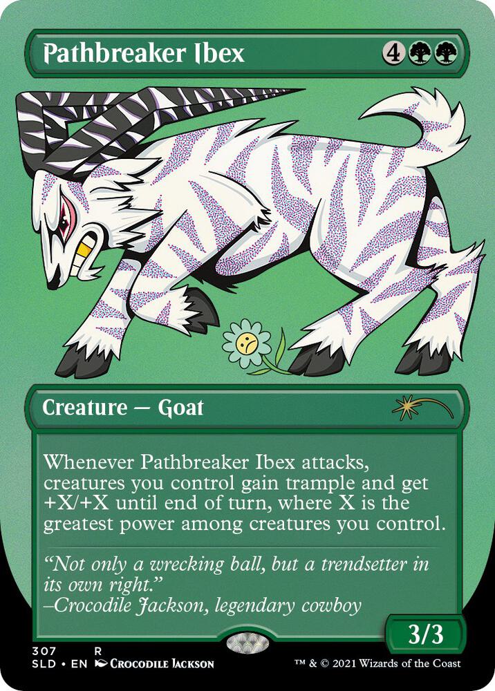 Pathbreaker Ibex - Secret Lair Drop Series - Magic: The Gathering ...