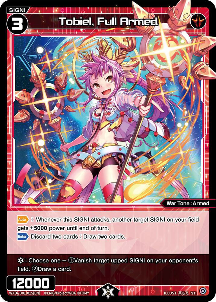 Tobiel, Full Armed - Diva Debut Deck D01: Ancient Surprise - WIXOSS