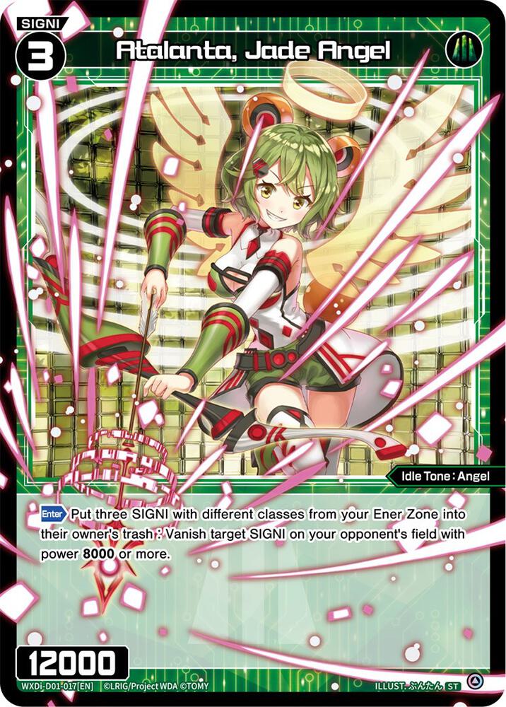 Atalanta, Jade Angel - Diva Debut Deck D01: Ancient Surprise - WIXOSS - TCGplayer.com