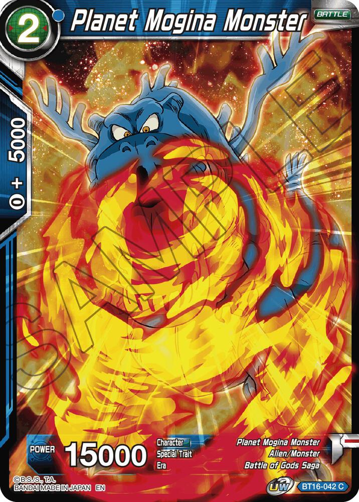 Planet Mogina Monster - Realm of the Gods - Dragon Ball Super: Masters ...