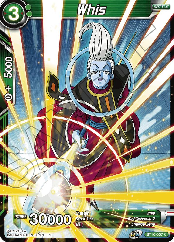 Whis - Realm of the Gods - Dragon Ball Super: Masters - TCGplayer.com