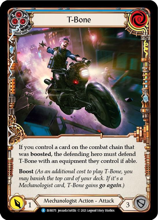 T-Bone (Blue) - Everfest - Flesh and Blood TCG - TCGplayer.com
