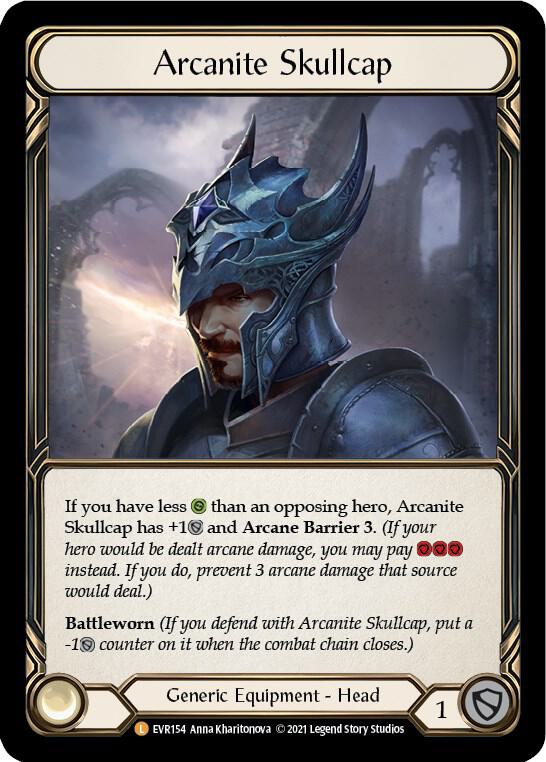 Arcanite Skullcap - Everfest - Flesh and Blood TCG - TCGplayer.com