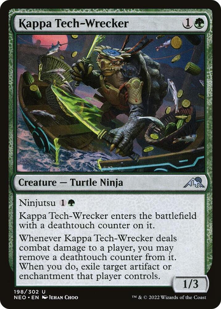 Kappa Tech-Wrecker - Kamigawa: Neon Dynasty - Magic: The Gathering ...
