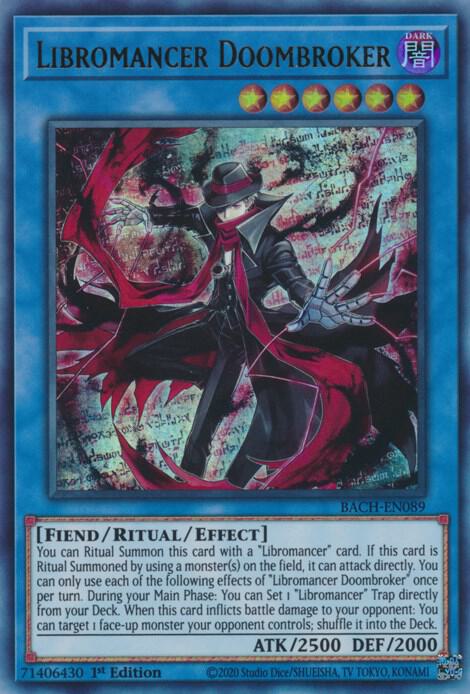 Libromancer Fireburst - Dimension Force - YuGiOh