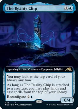 The Reality Chip (Extended Art) - Kamigawa: Neon Dynasty - Magic: The ...
