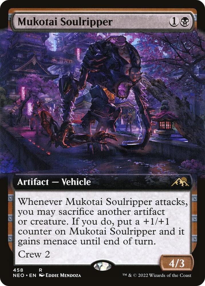 Greasefang, Okiba Boss (Extended Art) - Kamigawa: Neon Dynasty - Magic ...