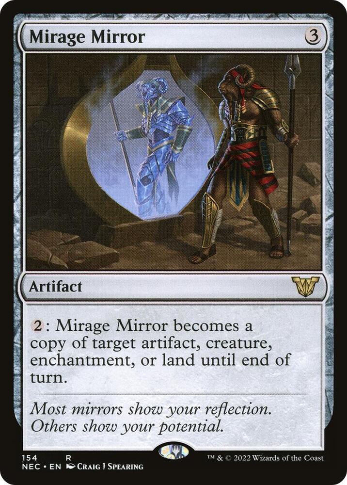 Mirage Mirror - Commander: Kamigawa: Neon Dynasty - Magic: The ...