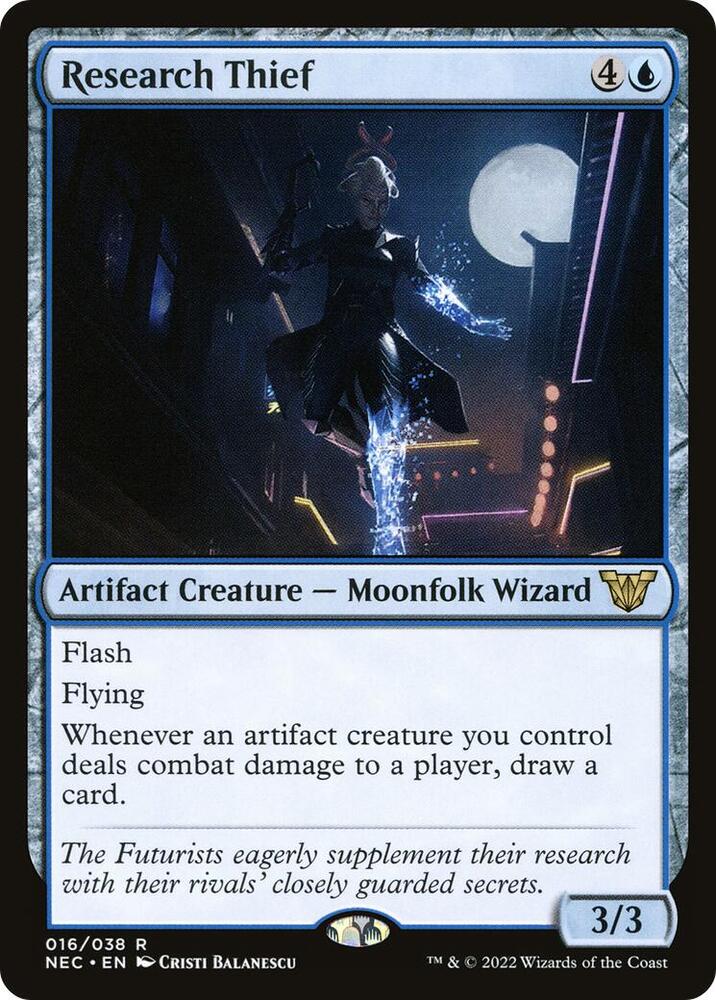 Research Thief - Commander: Kamigawa: Neon Dynasty - Magic: The ...
