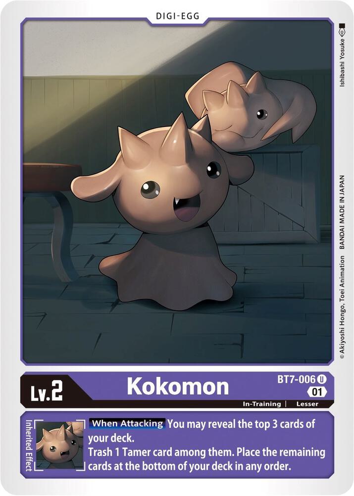 Kokomon - Next Adventure - Digimon Card Game