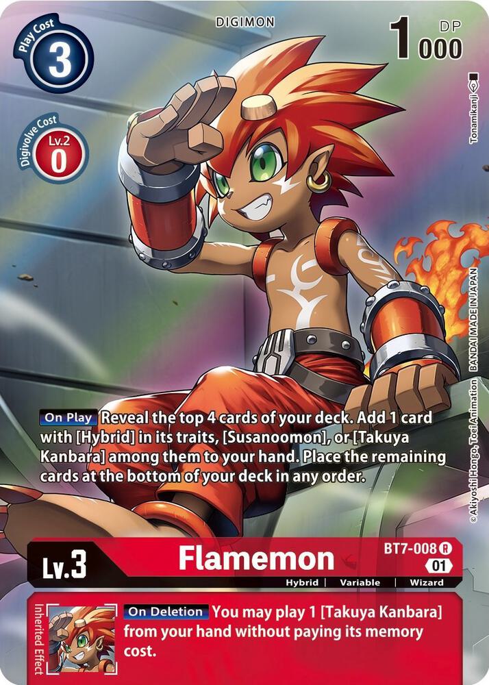 Flamemon (Alternate Art) - Next Adventure - Digimon Card Game - TCGplayer.com