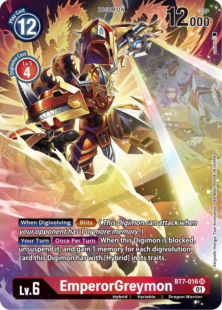 EmperorGreymon (Alternate Art) - Next Adventure - Digimon Card Game