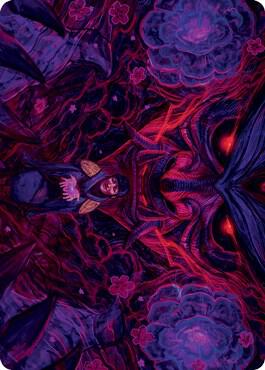 The Wandering Emperor Art Card (50/81) - Art Series: Kamigawa: Neon ...