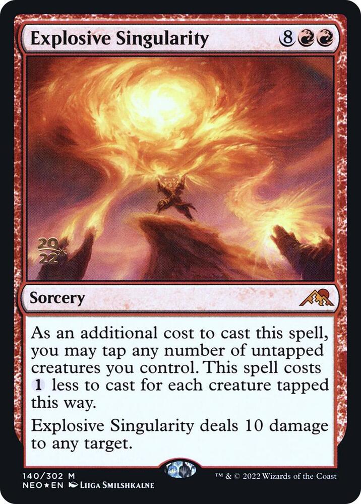 Explosive Singularity - Prerelease Cards - Magic: The Gathering ...